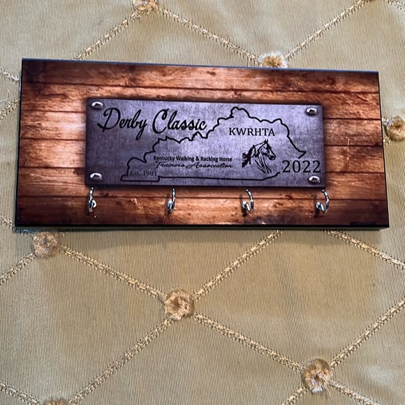 Kentucky Derby | Art | Derby Classic 222 Plaque W Hooks | Poshmark